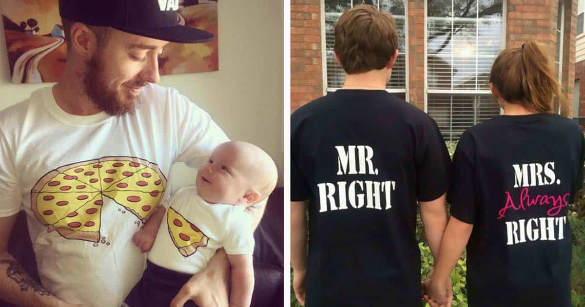 30 Awesome Matching Shirt Ideas That Are Absolutely Fun and Brilliant ...