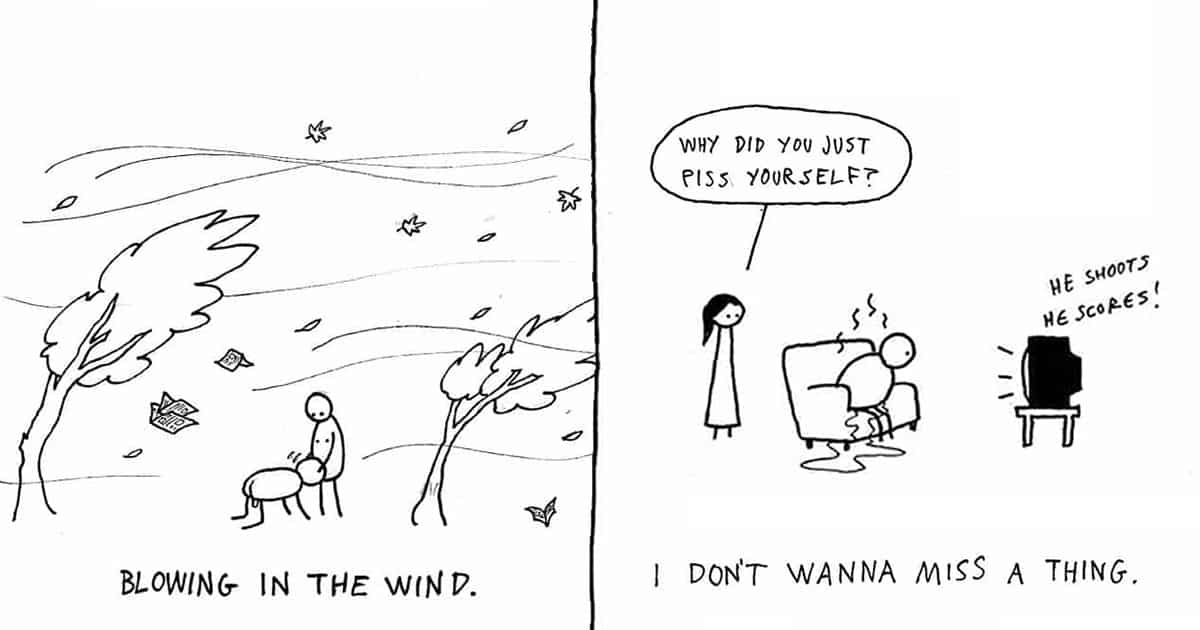 Artist Turns Popular Songs Into Hilarious Comics - Elite Readers