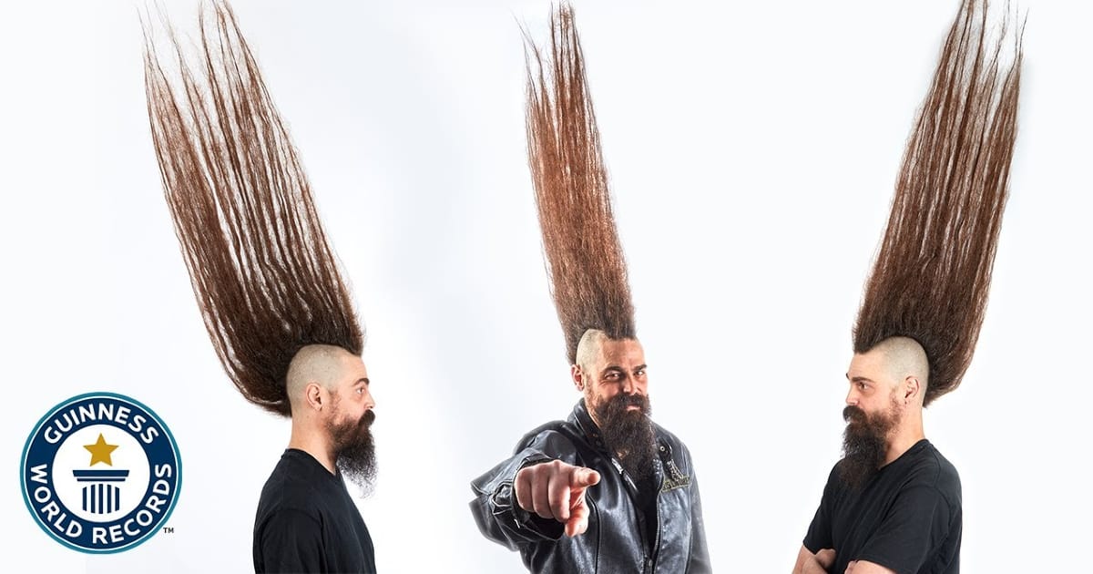 Man Sets Guinness Record With World’s Tallest Mohawk | Elite Readers