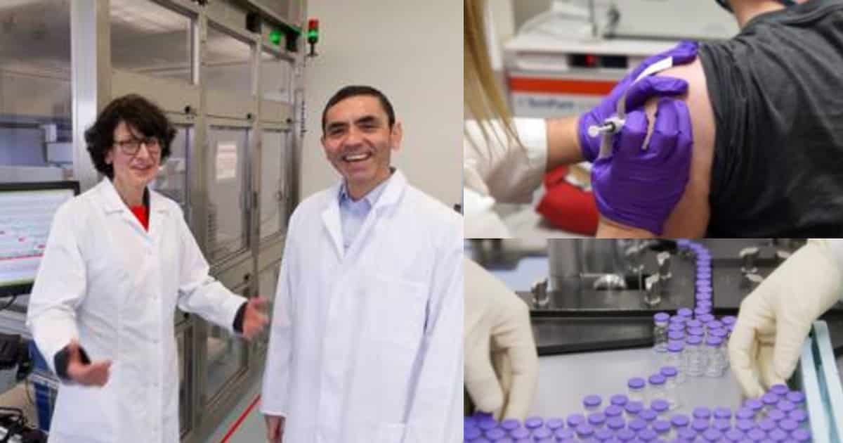 Turkish-German Power Couple Sends Hope with New Pfizer/BioNTech Covid ...